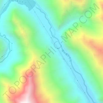 Tashkurgan topographic map, elevation, terrain